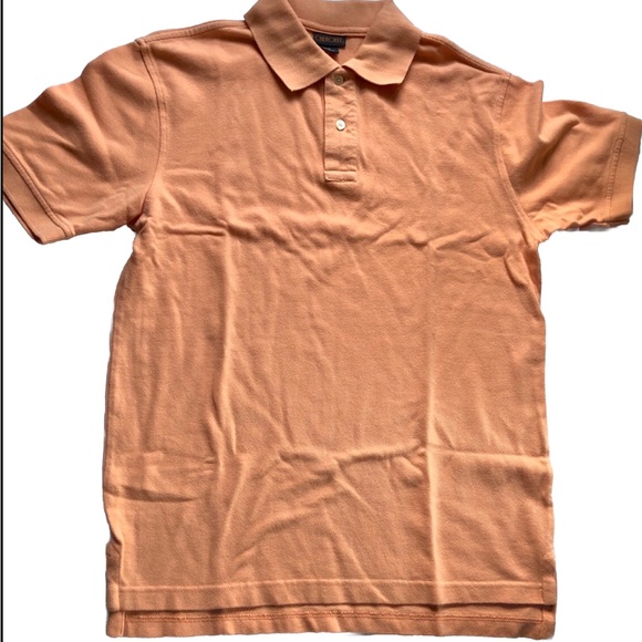 Cherokee | Shirts | Vintage Cherokee Small Polo Shirt Orange 2 Button ...